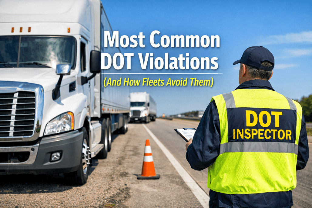 Most Common DOT Violations (And How Fleets Avoid Them)
